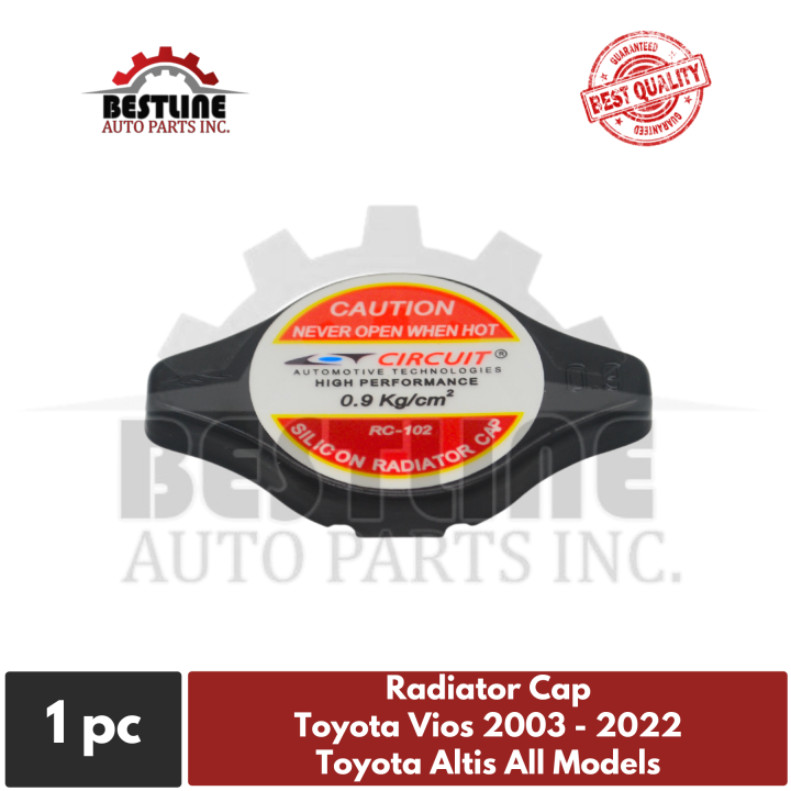 Radiator Cap for Toyota Vios First Second Third Fourth Generation 2003 ...