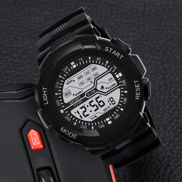 Original import Leisure men Watch Sport electronic digital watches mens ...