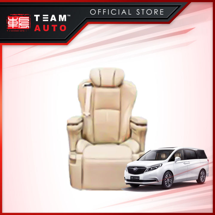 Team Auto TAP5501 Desert Yellow Colour Multi-Functional Buick GL8 Modified Alpha Air Seats ...
