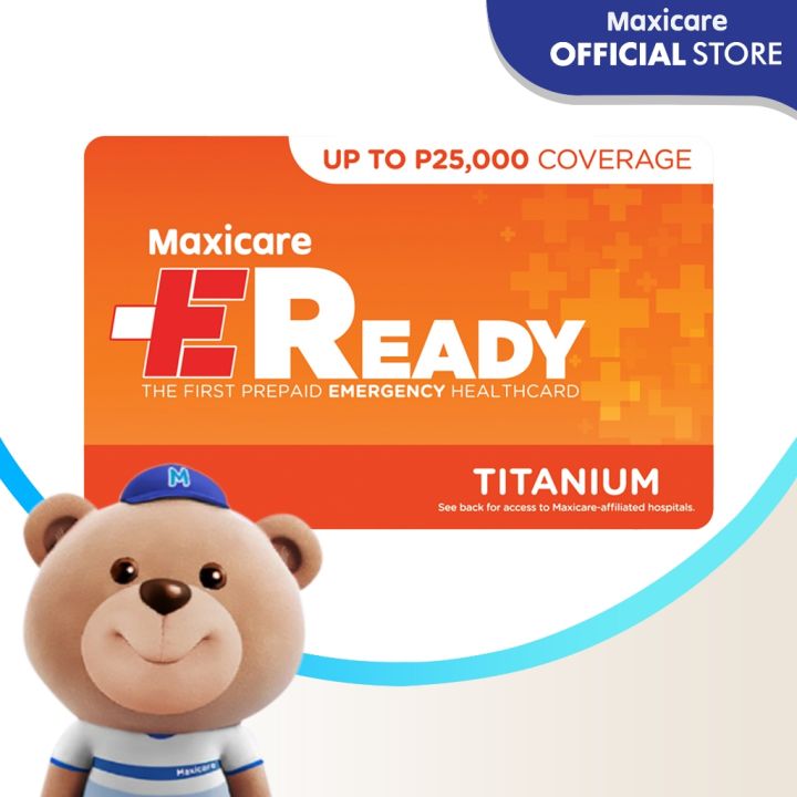 Maxicare EReady Titanium Prepaid Health Card HMO | Lazada PH