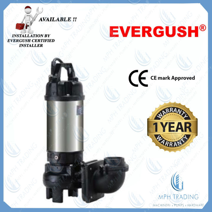 Evergush EF20A Automatic Start Stop Multipurpose Koi Pond Submersible ...