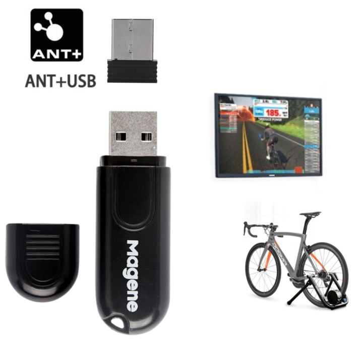 MAGENE CYPLUS USB ANT+ Stick Adapter for Garmin Forerunner for Zwif for ...