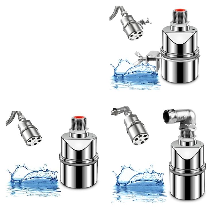 Stainless Steel Water Level Control Float Valve for Tank, 3/4 Inch ...