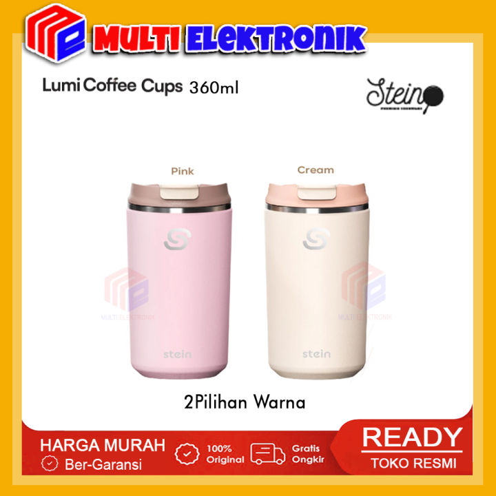 Stein Tumbler Lumi Coffee Cups 360ml - Botol Minum Tahan Panas dan ...