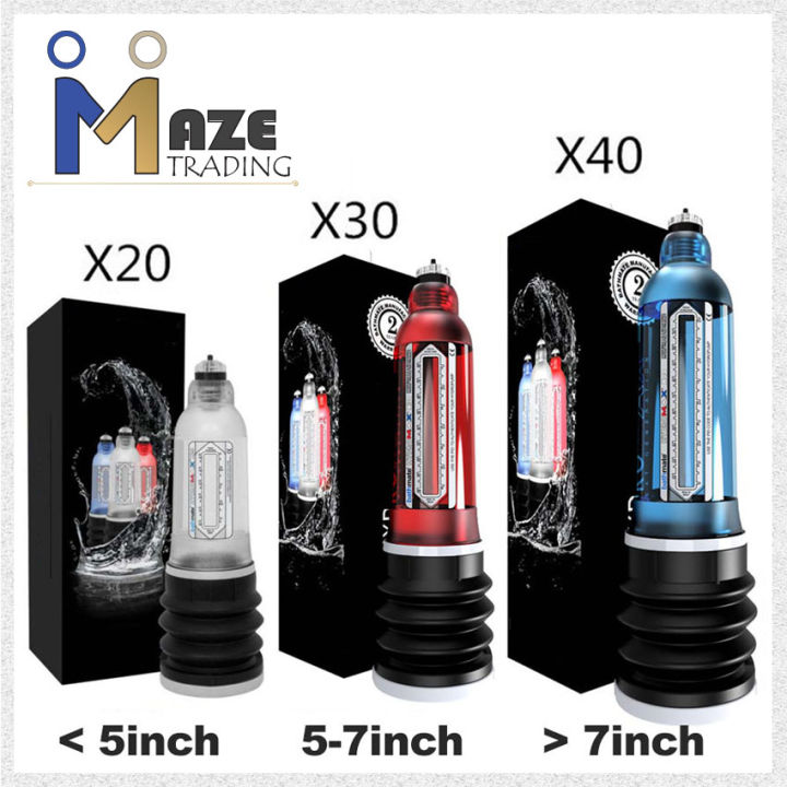 [MAZE TRADING] Bath Mate X20 X30 X40 Hydro max Pump Men Enlarge Vacuum ...