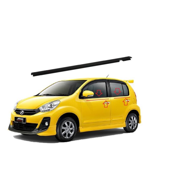 Original Genuine 68164-BZ130 Door Glass Moulding for PERODUA MYVI LAGI ...