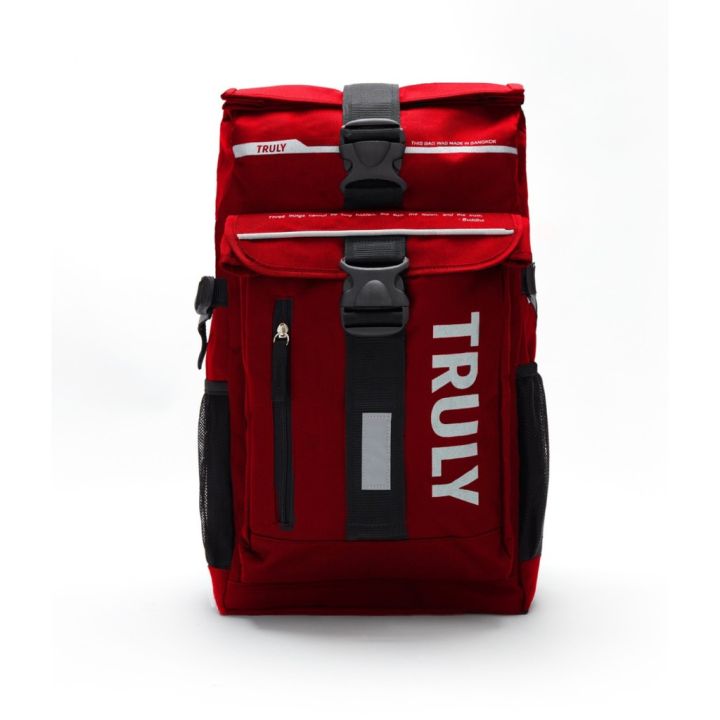 พร้อมส่ง NEW !!!🔥 กระเป๋าเป้ BACKPACK TRULY REFLECT BAG แบกสีแดง รุ่น ...
