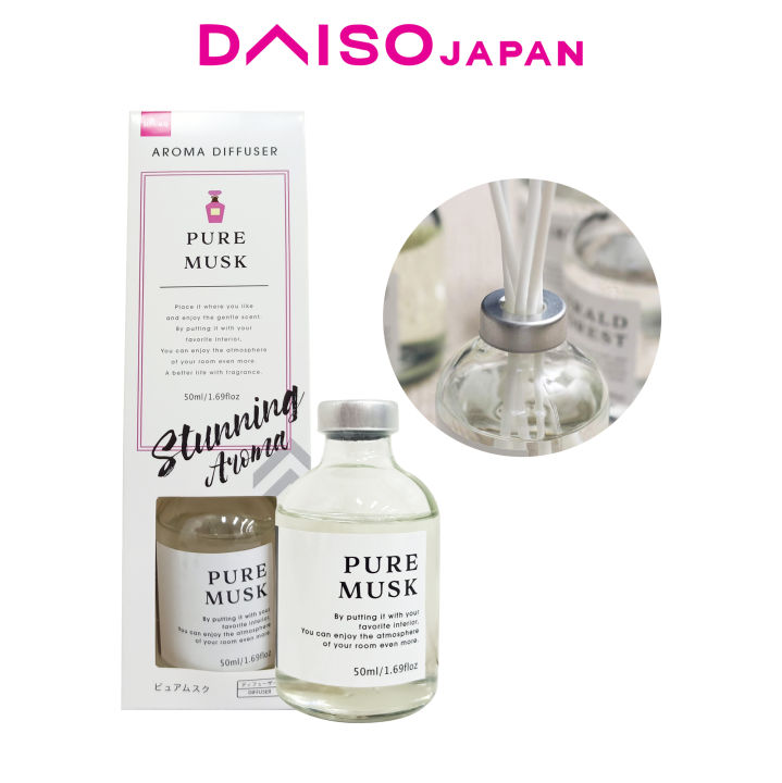 Daiso Pure Musk Scent Aroma Diffuser (50ml) | Lazada PH