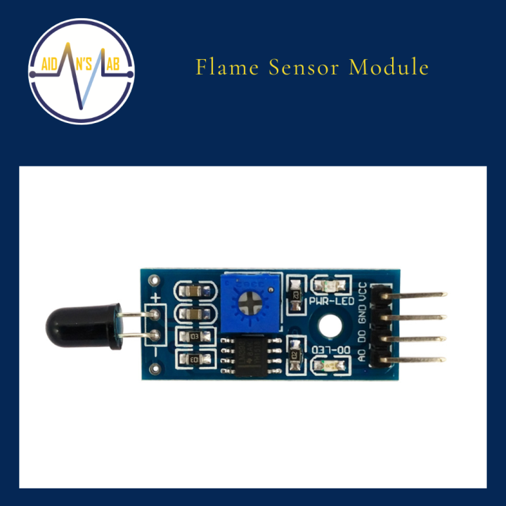 Flame Sensor Module | Aidans Lab | Lazada PH