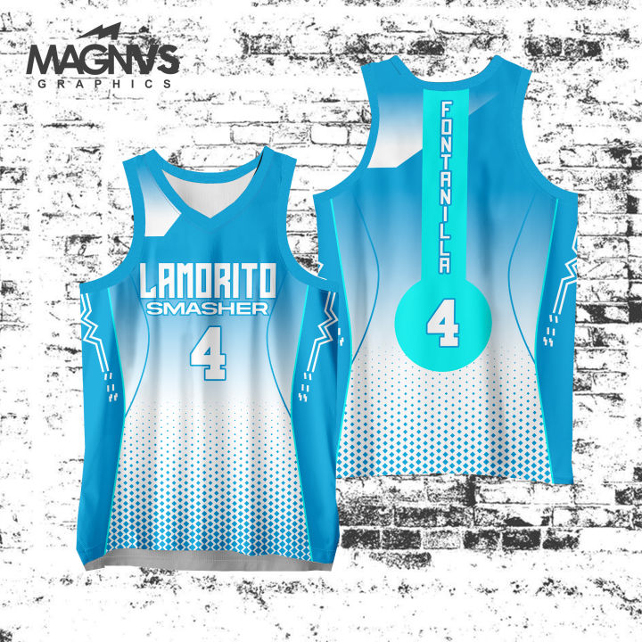 Customisable Light Blue Concept Full Sublimation Jersey | Lazada PH