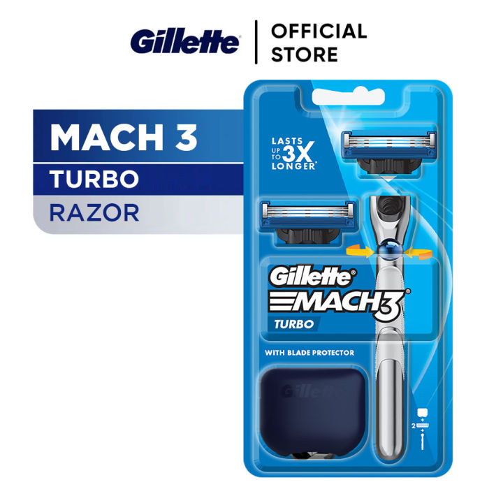 Gillette Mach 3 Mach3 Turbo 3D Motion Men's Razor | Lazada PH