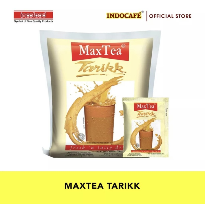 Maxtea tarik 30 sachet / Maxtea teh Max Tea | Lazada Indonesia