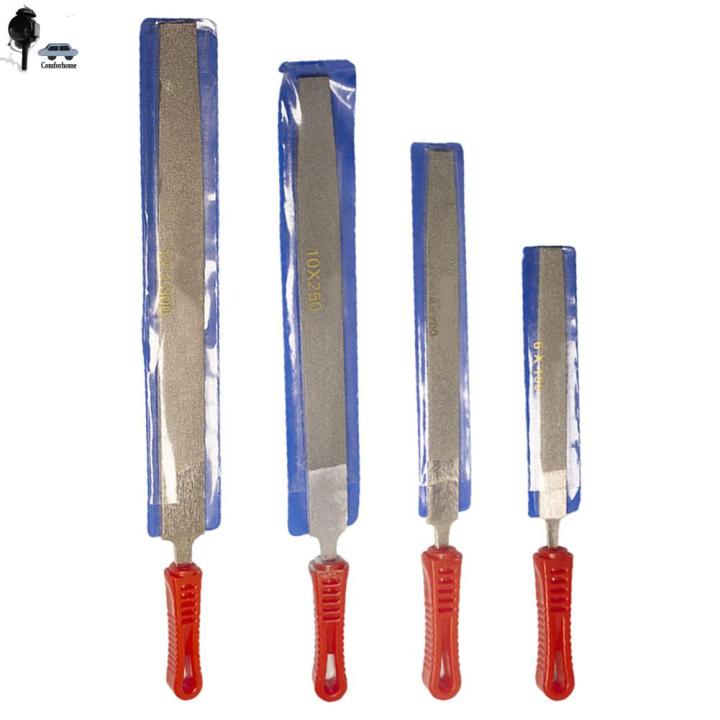 Comforhome 6-12inch Diamond Flat File Diamond Grinding Hand Files ...