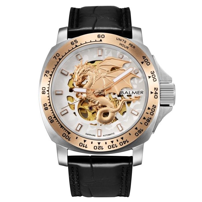 Jam Tangan Pria Automatic Balmer Original B8125MAD Sapphire Glass ...