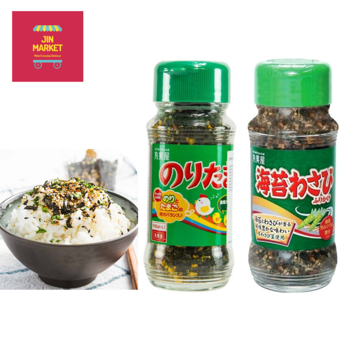 [NEW] Japan Marumiya Furikake Glass Bottle Noritama Seaweed / Nori ...