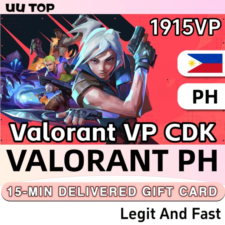 Valorant Points 1915VP PH Valorant gift card Philippines riot Code CDK ...