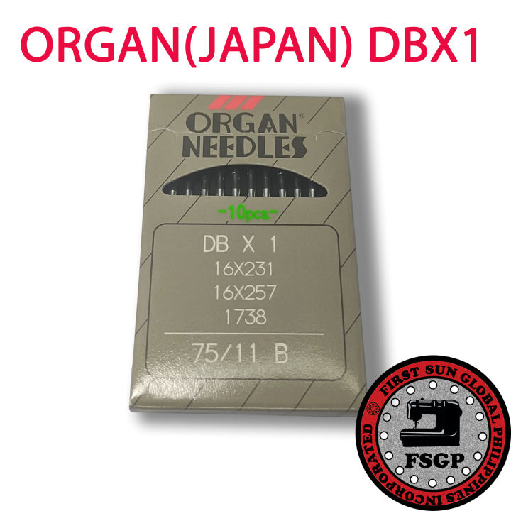 Industrial sewing machine organ needles(JAPAN) DBX1 for Single needle ...
