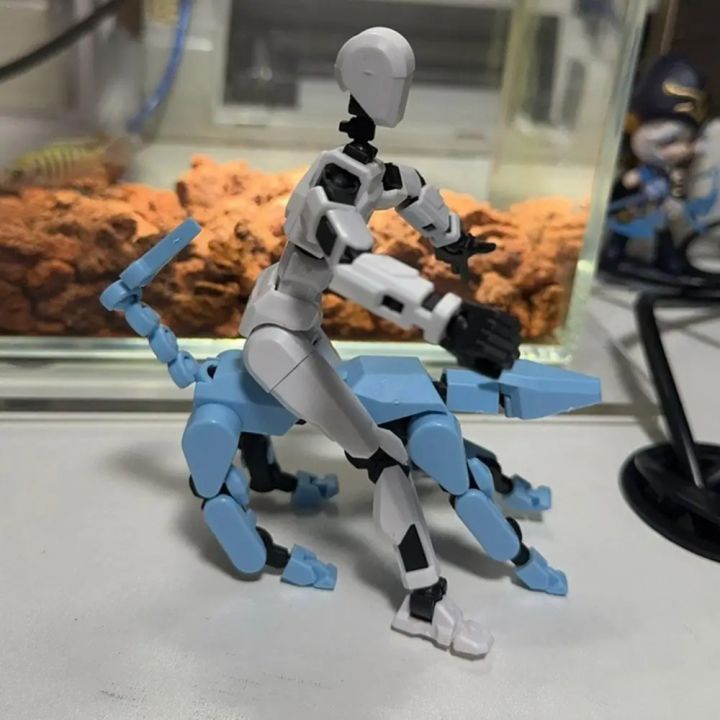 Multi-Jointed Movable Shapeshift Robot 3D Printed Mannequin Lucky 13 ...