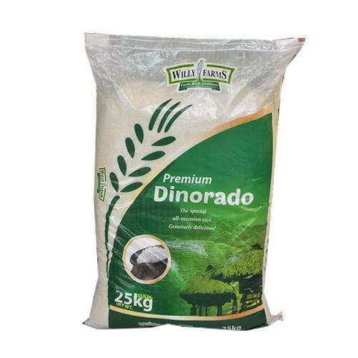 Willy Farms Premium Dinorado Rice (25kg) | Lazada PH