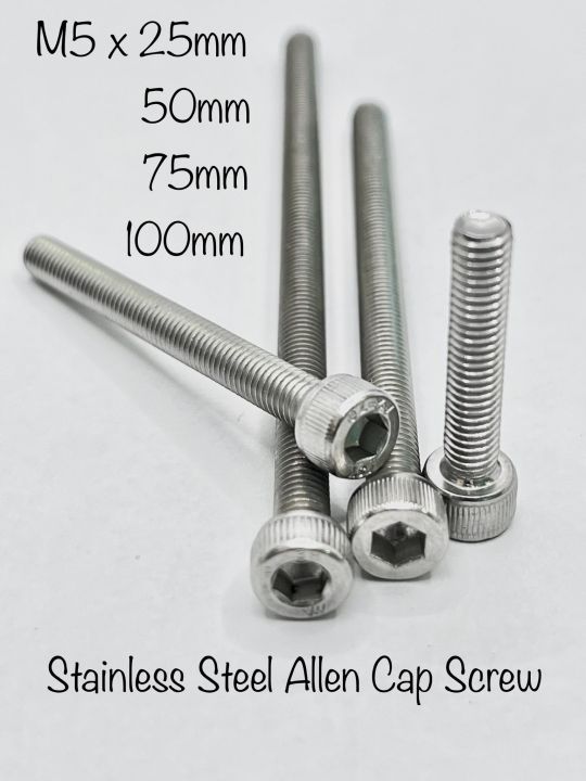 Stainless Allen Cap Screw M5 | Lazada PH