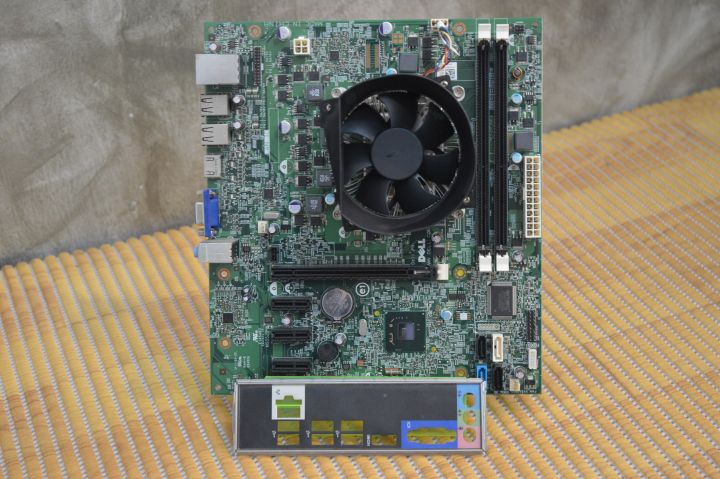 เมนบอร์ด Dell+CPU Socket 1155มีพ๊อตHDMI พร้อมฝาหลัง เปลี่ยนเคสได้ ใช้ ...