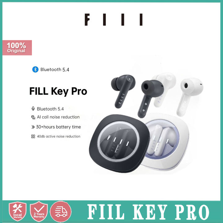 FIIL Key Pro หูฟัง True Wireless บลูทูธ5.4เสียงคุณภาพสูงหูฟังบลูทูธ | Lazada.co.th