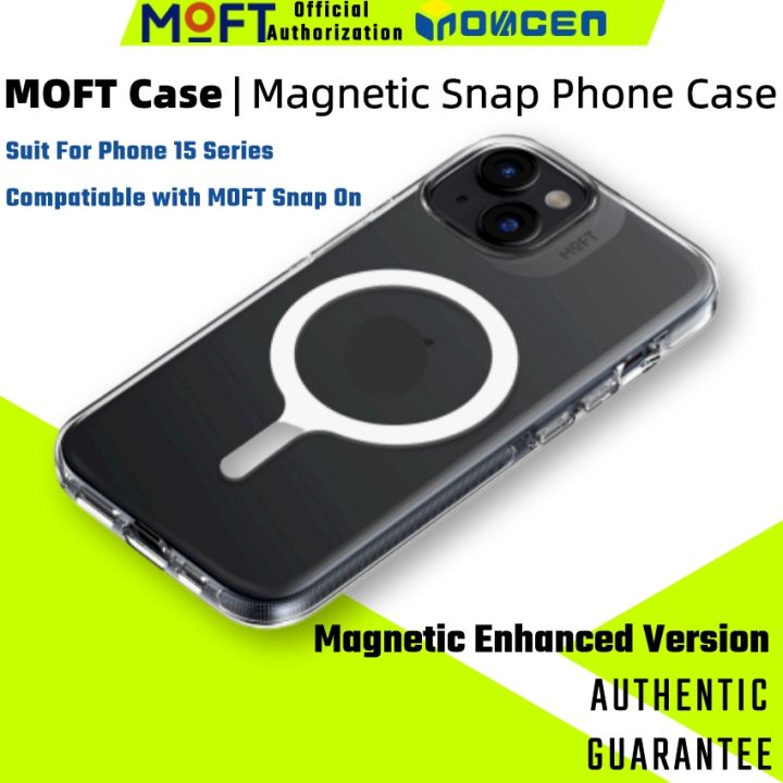 MOFT Snap Case MagSafe Enhanced For Phone 15 Plus Pro Max Series MagSafe Phone Case Shockproof ...