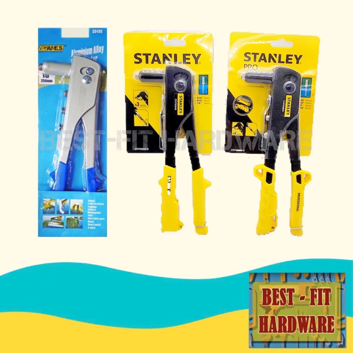 【COD】 HAND RIVETER - STANLEY / AMES / STAREX - HD TOOLS FOR BLIND ...