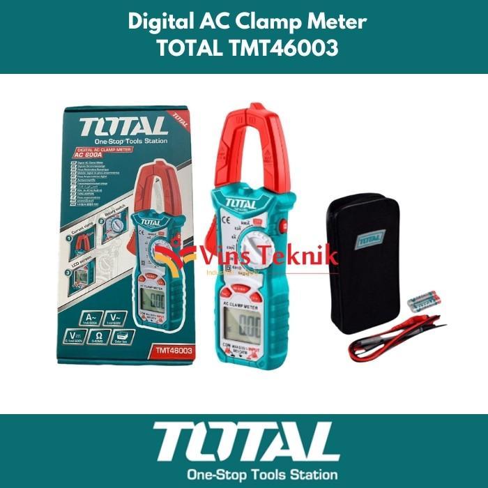 DIGITAL AC CLAMP METER TOTAL TMT46003 TANG AMPERE - ABINAYA7 | Lazada ...