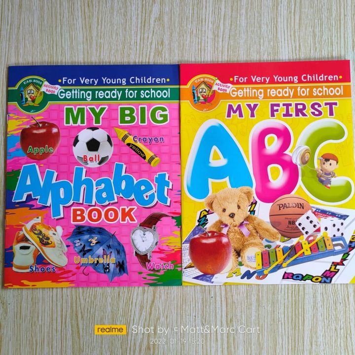 Fast send Activity Book ALPHABETS ABC tracing and learning book | Lazada PH