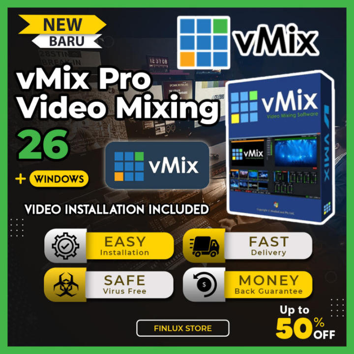 [VIDEO] vMix Pro 2023 v26 Latest For Windows (64-bit) | Lazada PH
