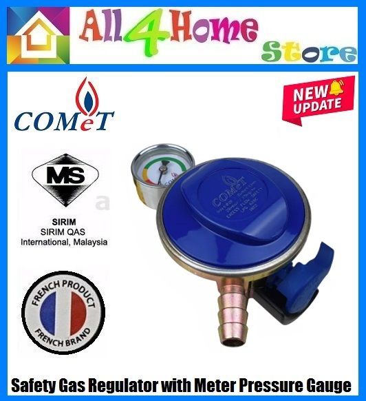 COMET Imported Domestic Gas Safety Regulator Low Pressure with Pressure ...