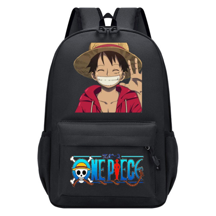 ONEPICEes cartoon school bag, OP large capacity rainproof backpack ...