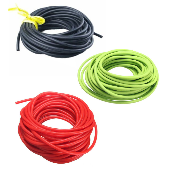 (GUJZ) Tubing Exercise Rubber Resistance Band Catapult Dub Elastic, Red ...