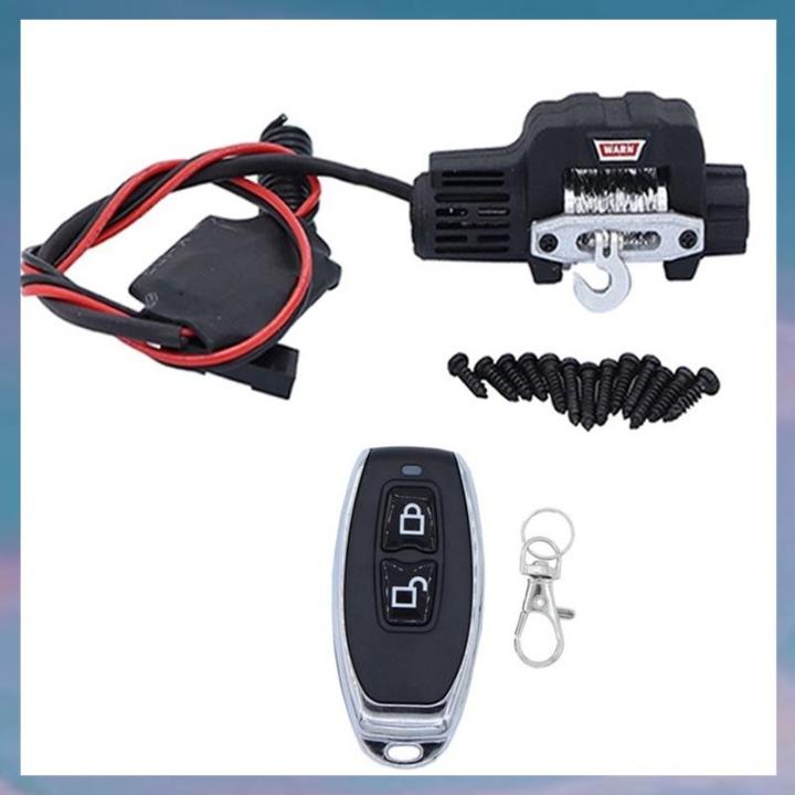 (UDOP) RC Car Mini Winch and Remote Control RC Accessories RC Upgrade ...