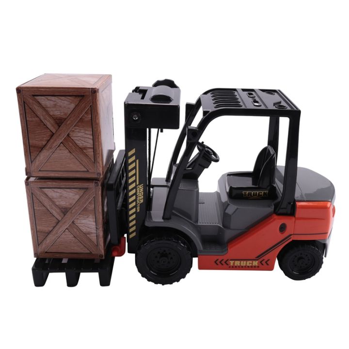 1:22 Scale Lnertial Forklift Friction Fork Lift with Pallet Cargo ...