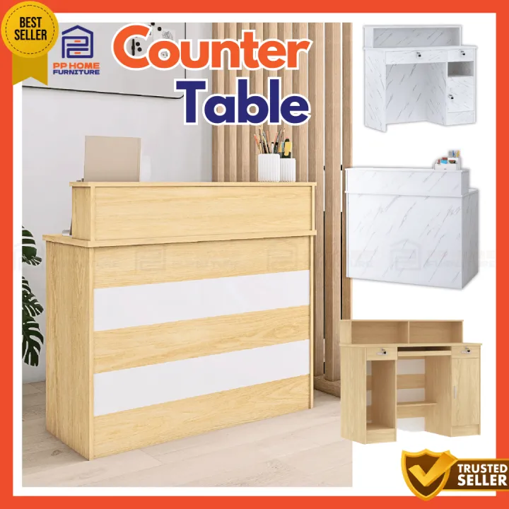 [5.5 Sales]Counter Table, H105x140x50cm(4.59ft)SKU:9166 | Lazada