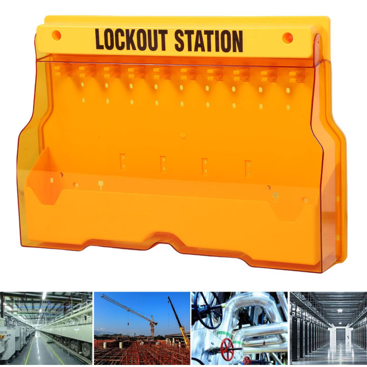 Lockout Tagout Station Loto Station Lockout Safety Supply for OSHA ...