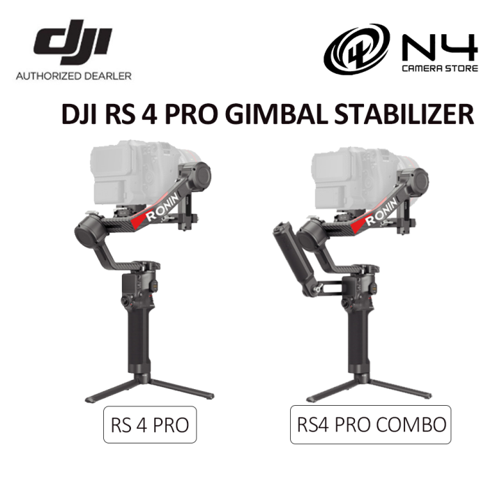 [NEW LAUCNH] DJI RS 4 PRO - Gimbal Stabilizer for DSLR and Mirrorless Camera Ronin RS 4 PRO ...