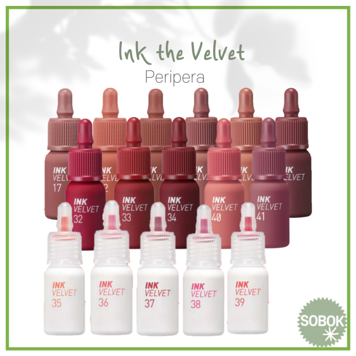 [Peripera] (+new 42,43,44) Ink the Velvet Tint 19 Color Peri's Color ...