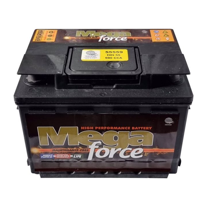 Mega Force Din55 (55559) Maintenance Free | Lazada PH