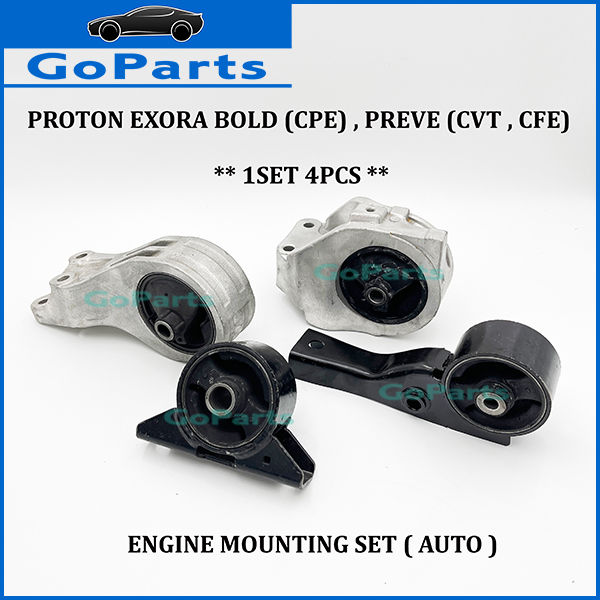 1Set 4pc Engine Mounting For AUTO Proton Exora Bold Cpe , Preve Cpe Cvt ...