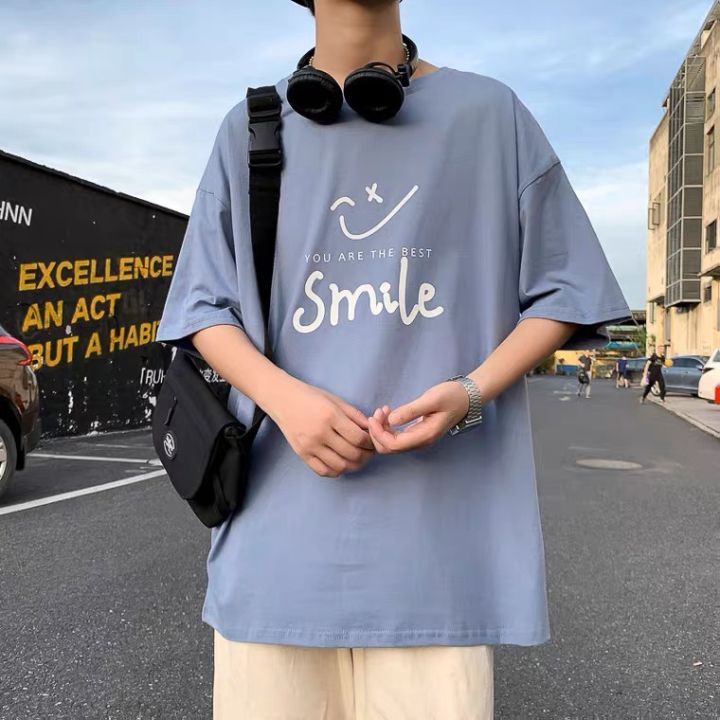 ⚡️ พร้อมส่ง⚡️เสื้อทีเชิร์ตเสื้อยืดคอกลมแฟชั่น | Lazada.co.th