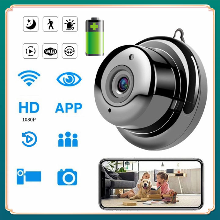 Ip Camera cctv V380 pro Smart wifi kamera 960p Cctv Mini Wifi Malam ...