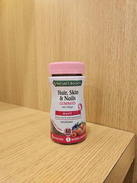 NB HAIR, SKIN & NAILS GUMMIES WITH BIOTIN (60'S) | Lazada