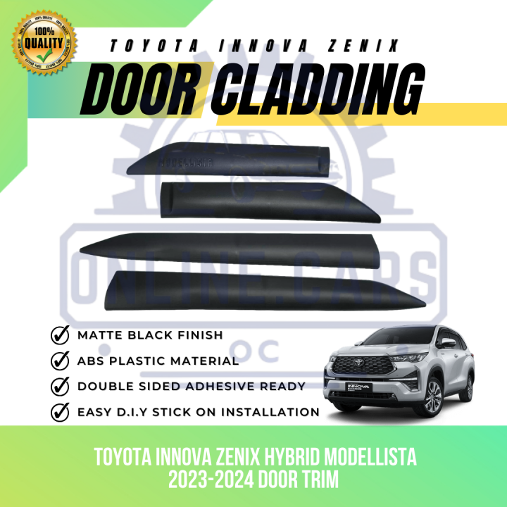 OC TOYOTA INNOVA ZENIX HYBRID MODELLISTA 2023-2024 DOOR CLADDING TRIM ...