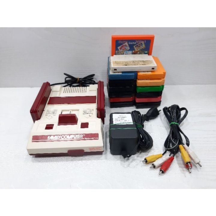เครื่อง FC Famicom แท้ Japan Original แปลง AV แล้ว แฟมิคอม Family ...