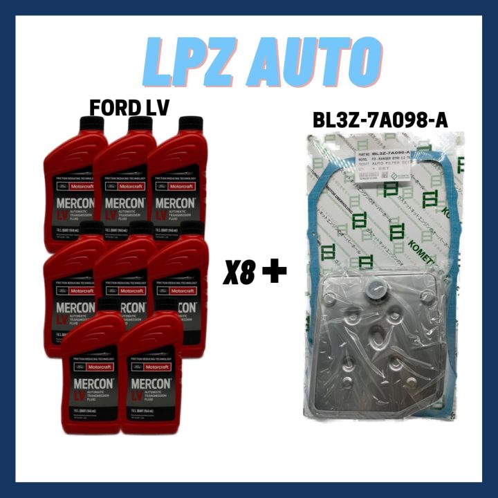 Ford Motorcraft Mercon LV ATF 946ML Ford Ranger T6 / T7 2.2/3.2 TDCI ...