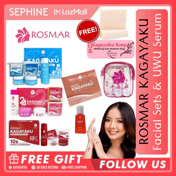 ROSMAR KAGAYAKU REJUVENATING SET || EXTREME REJUV SET || HYDRA GLASS ...