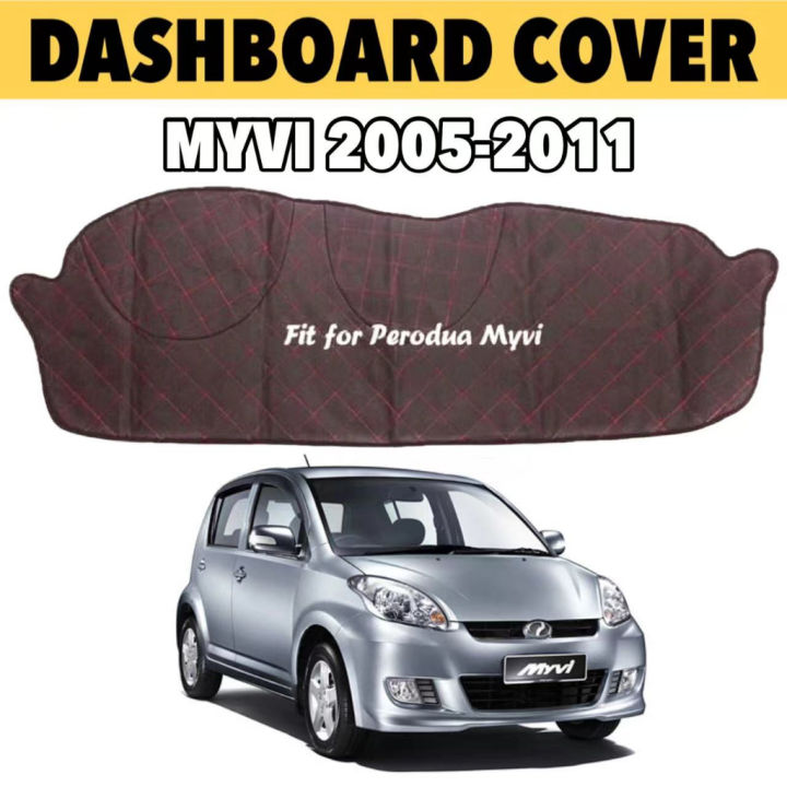 Perodua Myvi 2005 - 2011 Dashboard Cover Anti Slip Mat DAD Leather Car ...
